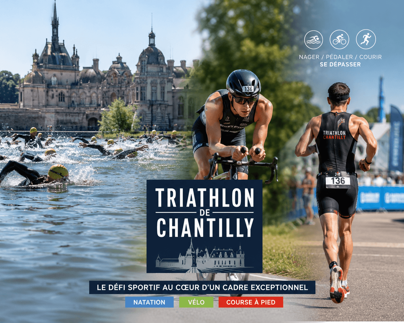 Triathlon de Chantilly 2026 : ce qu’il faut savoir avant de prendre le ...